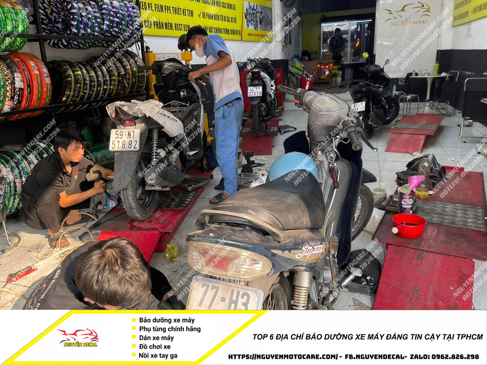 Tìm hiểu về 6 địa chỉ bảo dưỡng xe máy chất lượng cao tại TpHCM | Chợ Moto - Mua bán rao vặt xe ...